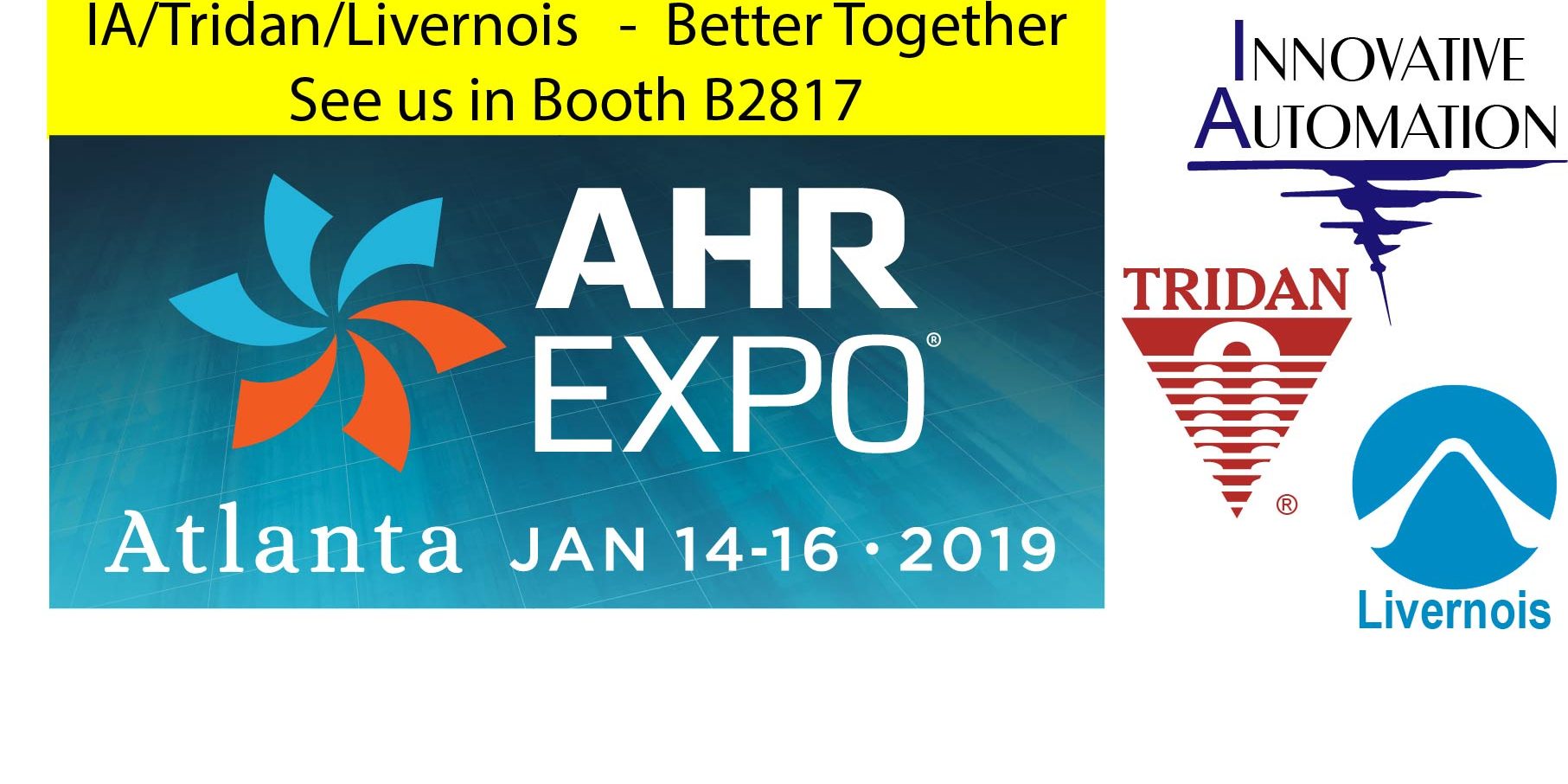 See you at AHR 2019 Atlanta! - Innovative Automation